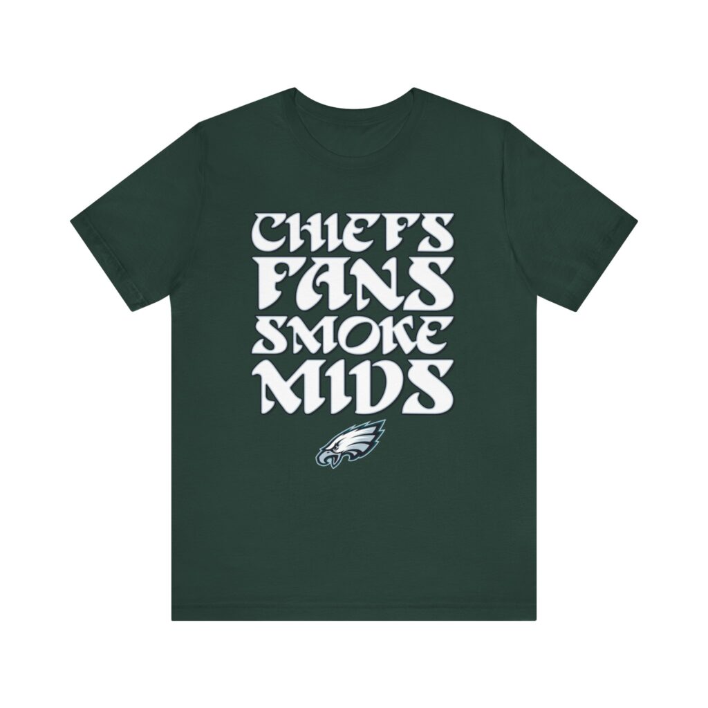 Eagles - Chiefs Fans Smoke Mids Tee - bud.com